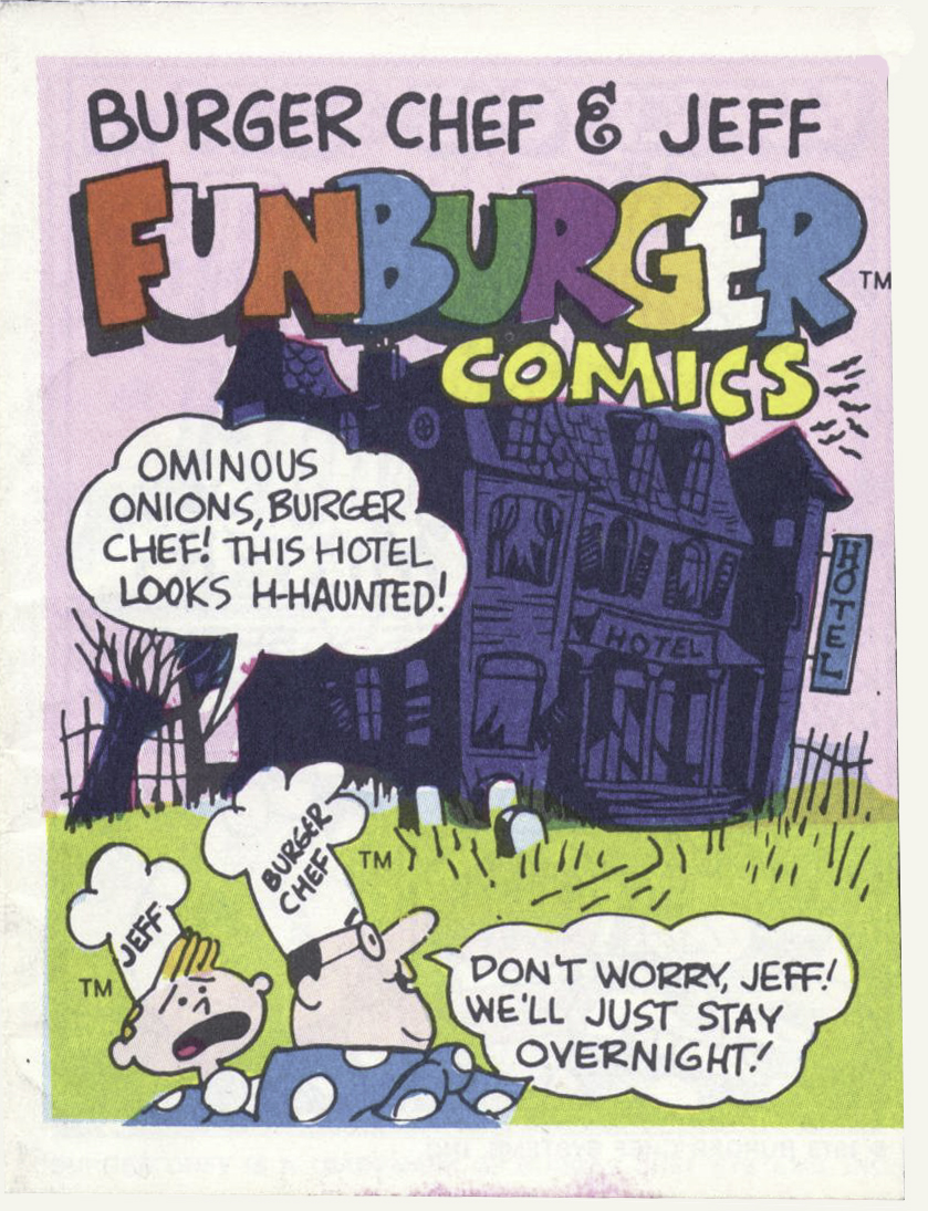 Burger Chef and Jeff in the Haunted Hotel Mystery