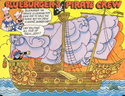 Burger Chef Funmeal: Blueburger’s Pirate Crew