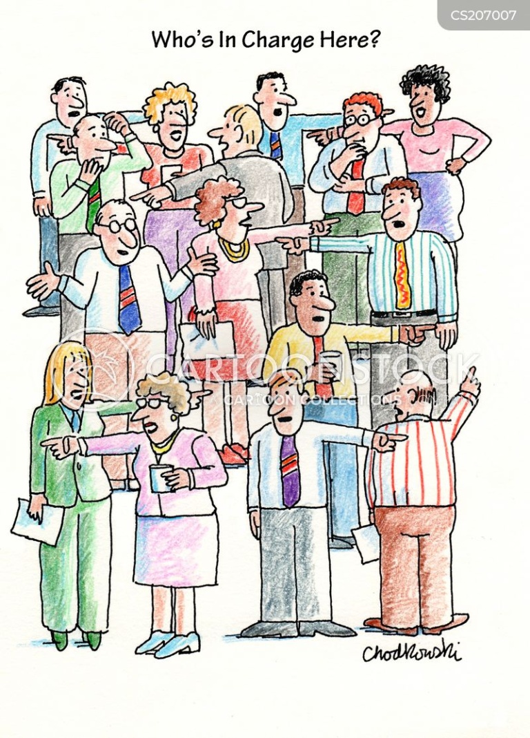 Cartoons | Who's In Charge? | Dick Chodkowski