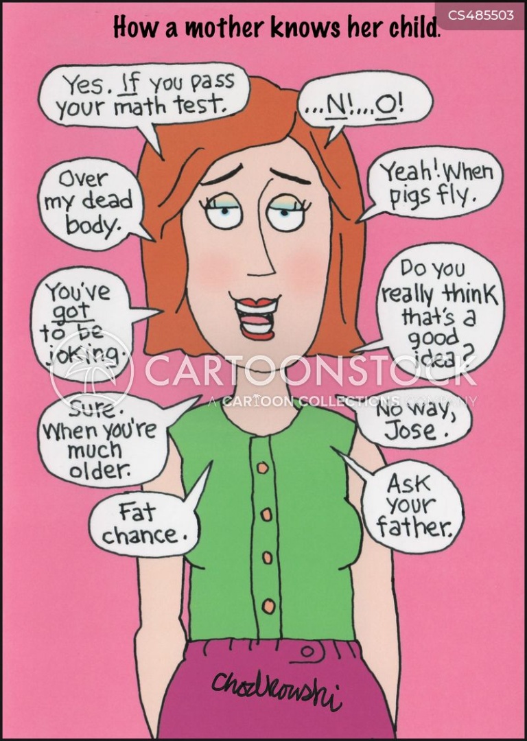 Cartoons | How Mothers Know Their Child. | Dick Chodkowski