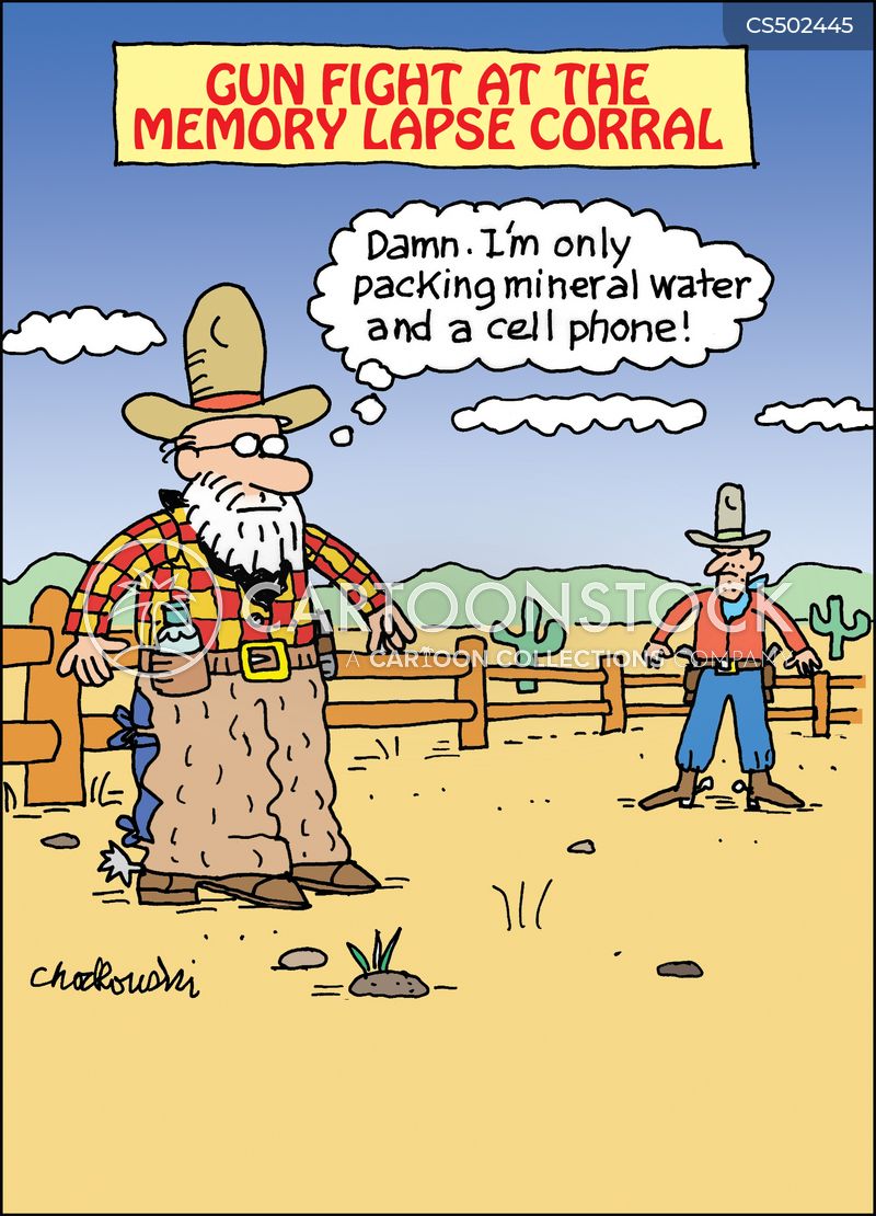 Cartoons | Memory Lapse Corral | Dick Chodkowski