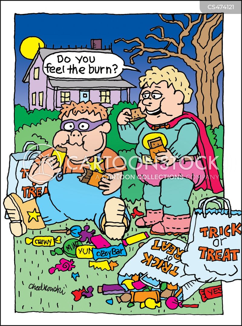 Feel The Burn Cartoon