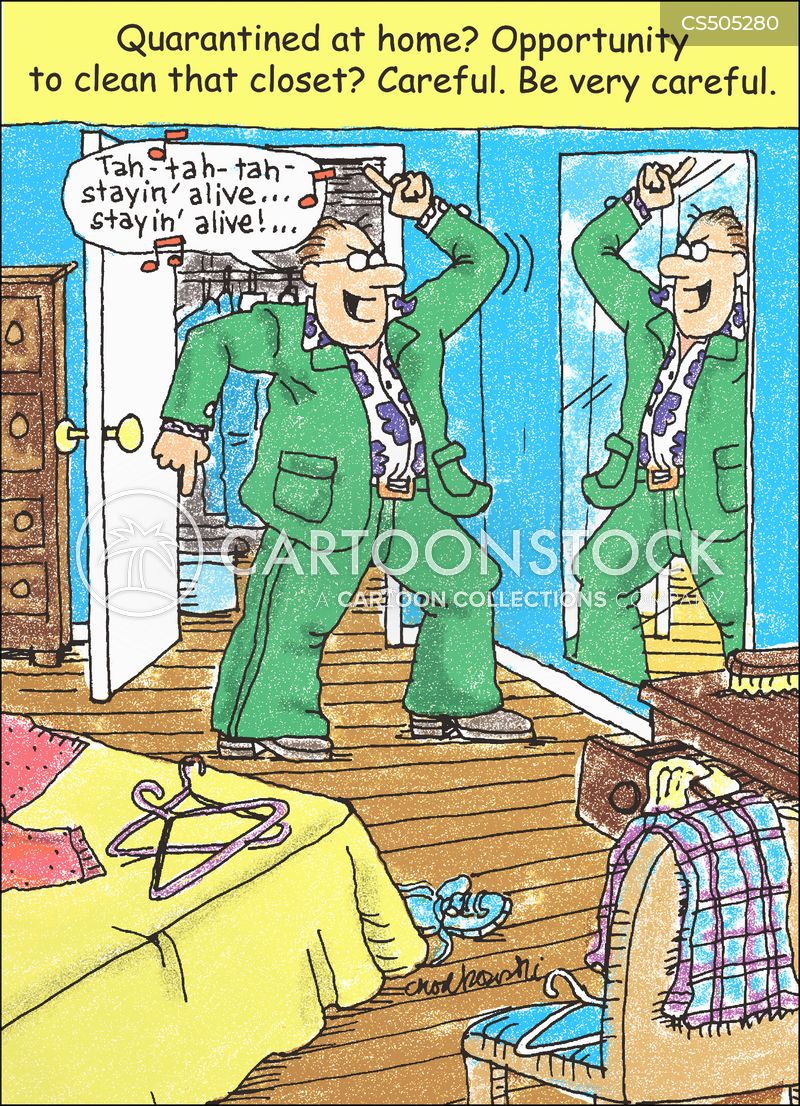 Cartoons | Stayin' Alive. | Dick Chodkowski